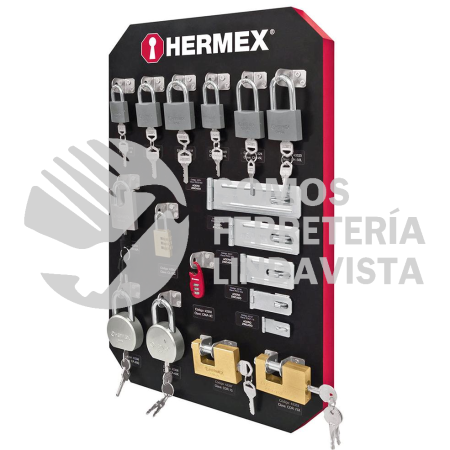 55487 EX-HE-CA-CR RESPALDO DE INVENTARIO PARA EXHIBIDOR HERMEX DE ...