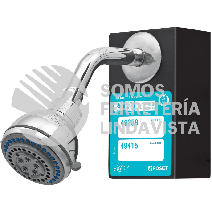 55601 EX-R-508 EXHIBIDOR CON REGADERA R-508 FOSET - Ferreteria Lindavista