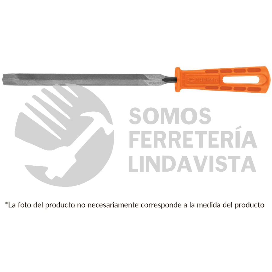 10921 LTR-7M LIMA TRIANGULAR 7" PARA MACHETE 36 DPP CON MANGO TRUPER ...
