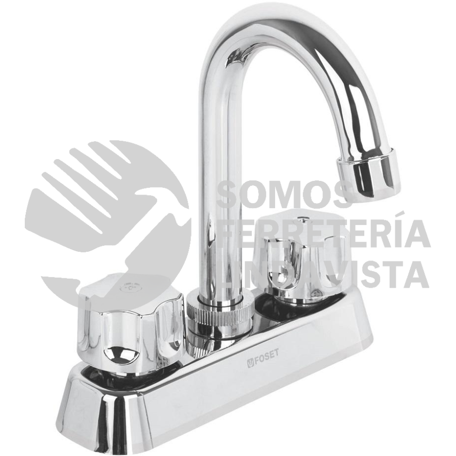 49288 MP-060 MEZCLADORA PLASTICA 4" CUELLO TIPO BAR PARA LAVABO ...