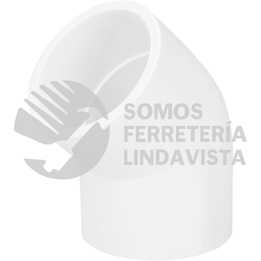 45526 PVC-864 CODO 45GRADOS DE PVC DE 1-1/4" FOSET - Ferreteria Lindavista