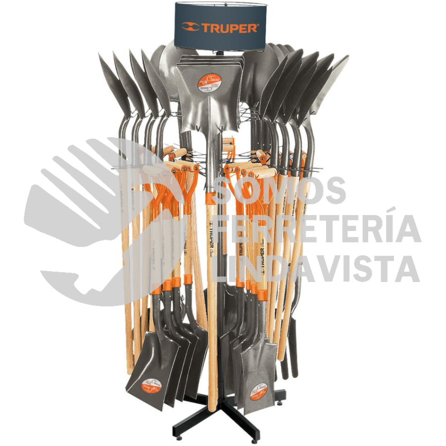 50050 R-GIR RACK GIRATORIO PARA PALAS Y BIELDOS TRUPER - Ferreteria Lindavista