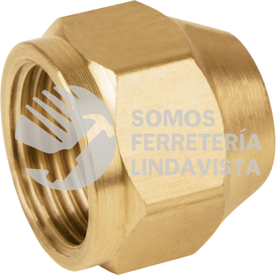 43073 CLG-985 TUERCA CONICA REDUCIDA DE LATON 1/2" X 3/8" FOSET ...