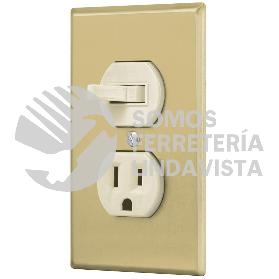 48495 PA-COAP-SA PLACA ARMADA INTERRUPTOR Y CONTACTO LINEA STANDARD ...