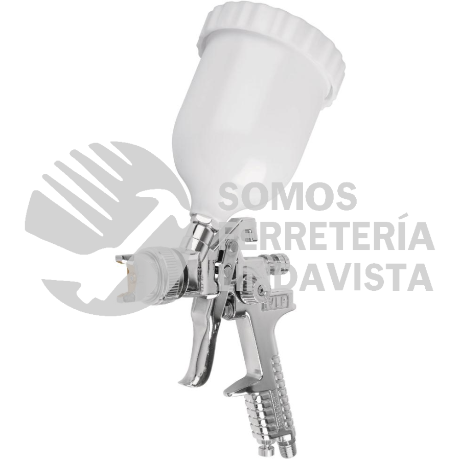 12128 PIPI-440 PISTOLA P/PINTAR GRAVEDAD HVLP VASO PLASTICO 1.4 MM TRUPER - Ferreteria Lindavista