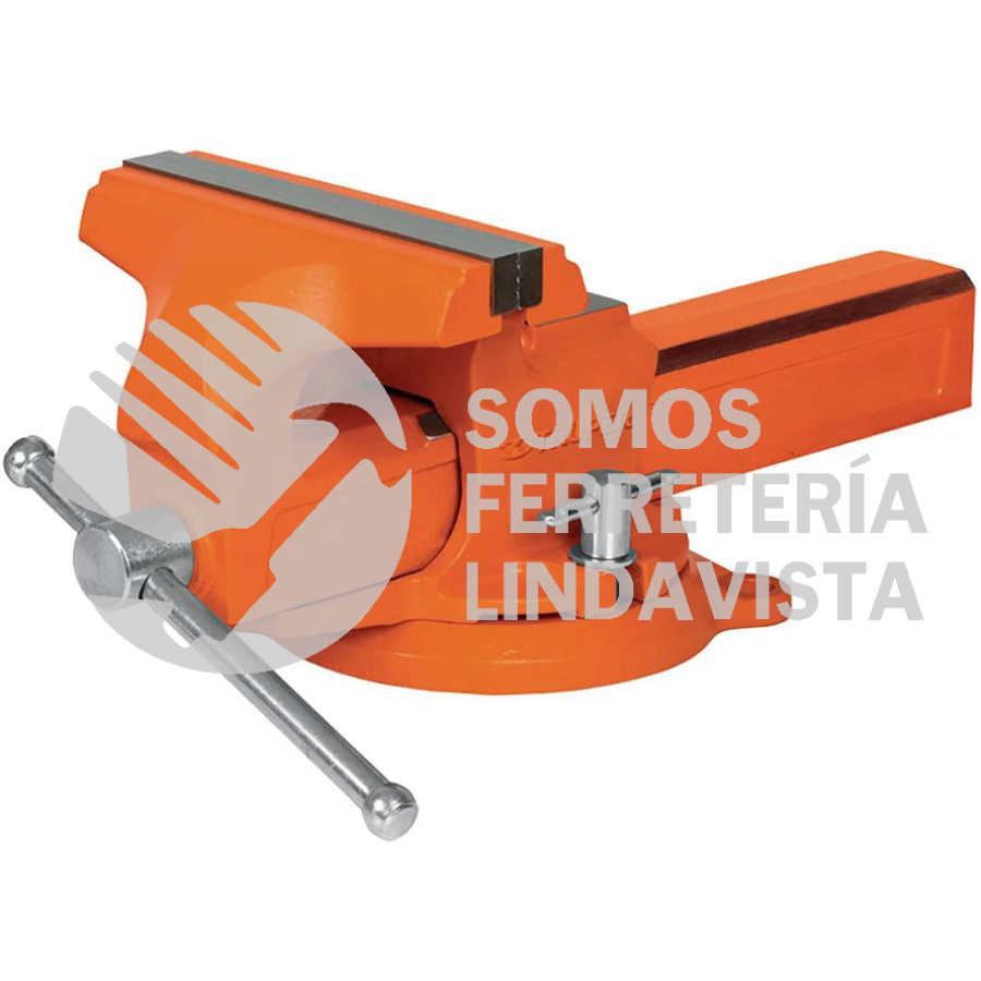 100242 TA-8-L TORNILLO DE BANCO 8" TIPO EUROPEO DE HIERRO NODULAR ...