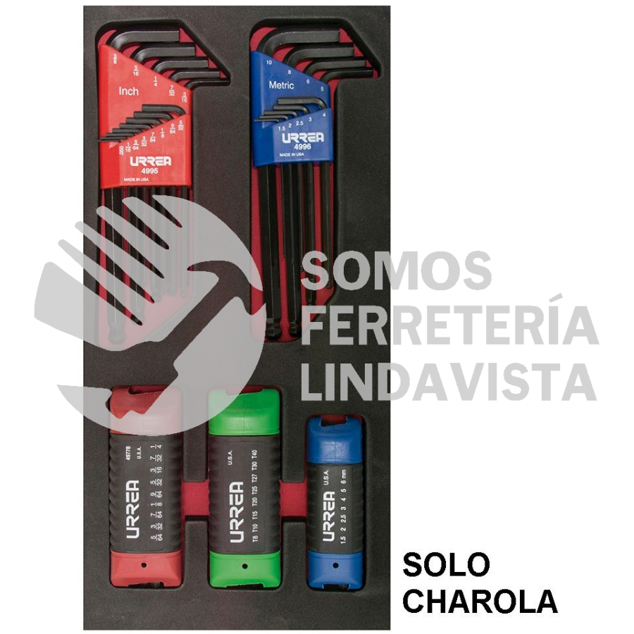 CH120L-C CHAROLA PARA JUEGO CH120L URREA - Ferreteria Lindavista