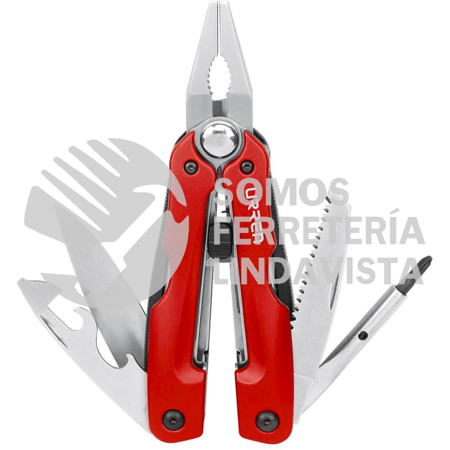 18575 PINZA MULTIHERRAMIENTA 12 EN 1 DE 6" URREA - Ferreteria Lindavista