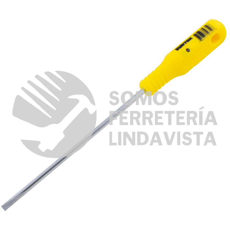 D424 DESTORNILLADOR CON MANGO AMARILLO, PUNTA CABINET 3/16" X 4" SURTEK - Ferreteria Lindavista