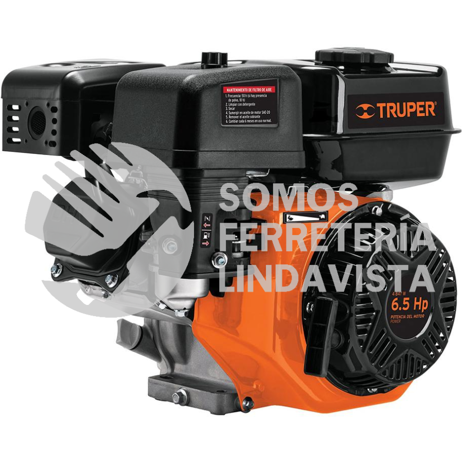 101327 MOG-65 MOTOR A GASOLINA 6.5 HP TRUPER - Ferreteria Lindavista