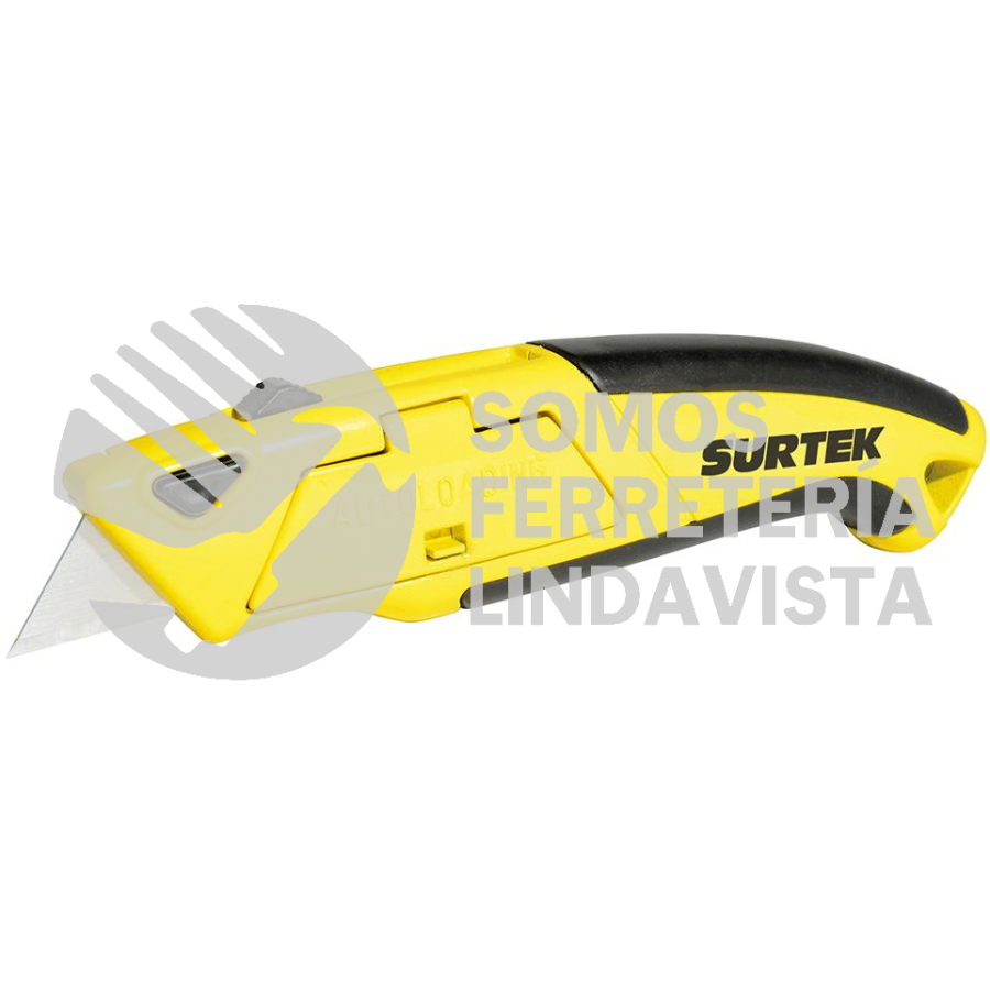 NF12 NAVAJA UTILITARIA RETRACTIL REFORZADA CON GRIP DE 6" SURTEK ...