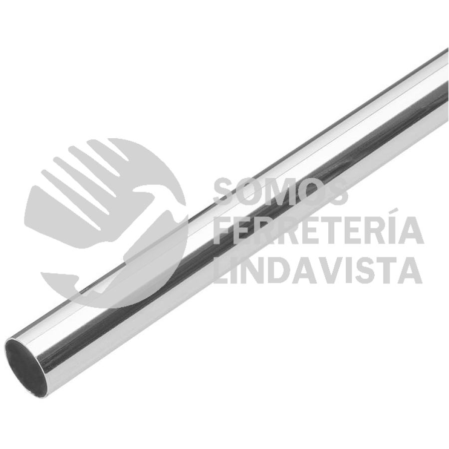45895 TR-512 TUBO REDONDO DE 1.2 M EN ACERO CROMADO PARA CLOSET HERMEX ...