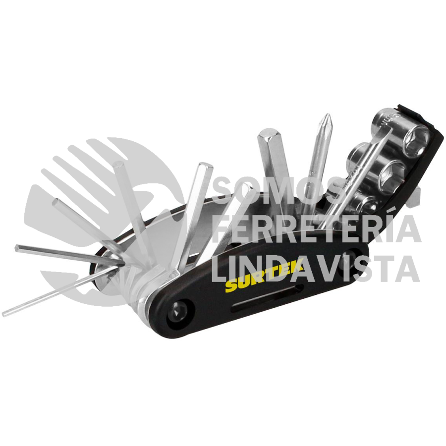 MCI15 MCI15 MULTIHERRAMIENTA PARA BICICLETA 15 EN 1 SURTEK - Ferreteria ...
