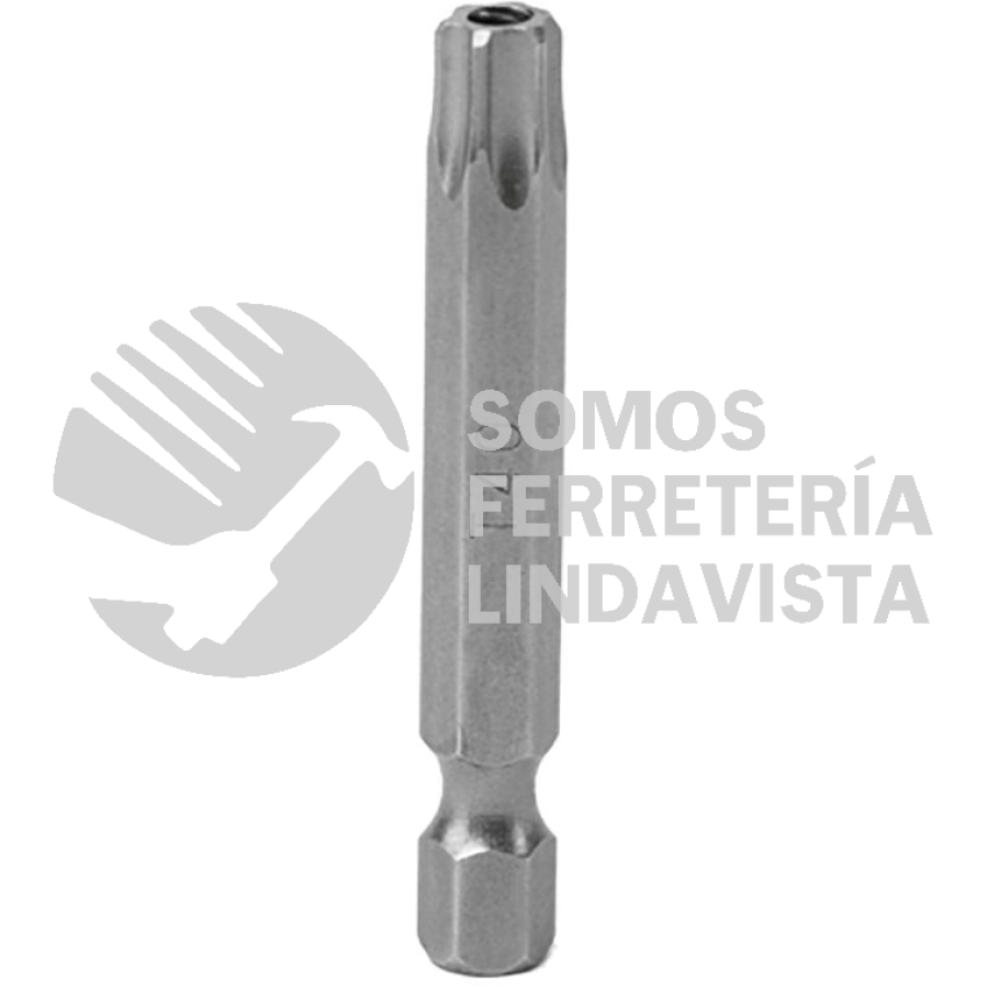 PTS152 PUNTA TORX SEGURIDAD DE PODER PARA DESTORNILLADOR HEXÁGONO DE 1/4", T15 X 2" 5 PIEZAS ...
