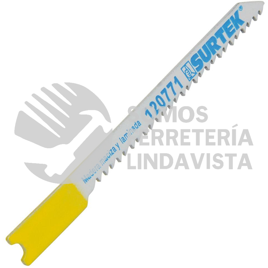 120771 SEGUETA PARA SIERRA CALADORA 14 DPP, ACABADO FINO, ZANCO U, 5 ...