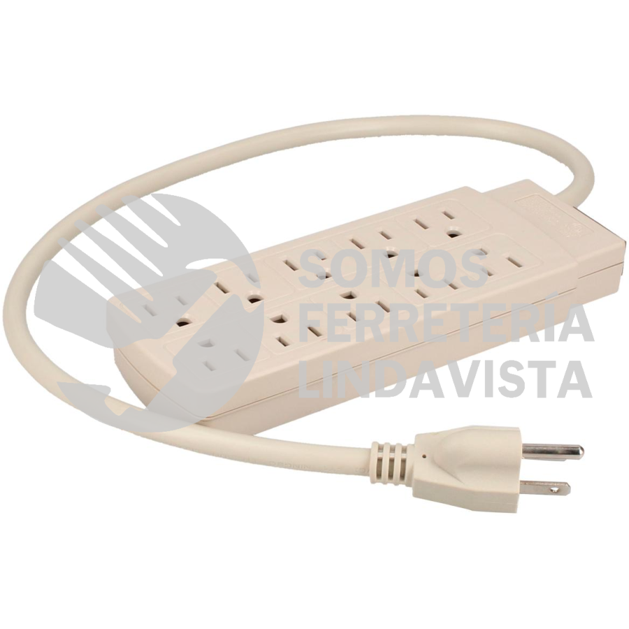 MUC10 BARRA MULTICONTACTO 10 ENTRADAS, 15 A SURTEK - Ferreteria Lindavista