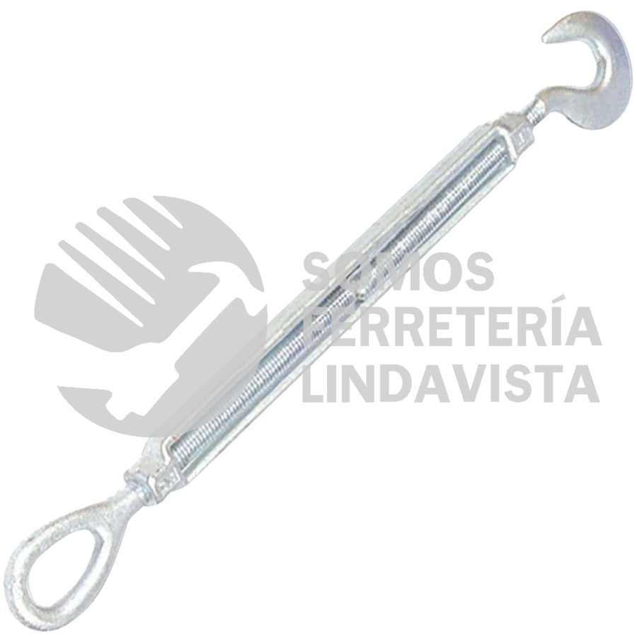 TEN24 TENSOR DE ACERO FORJADO GANCHO - ARGOLLA 1/4" X 4" SURTEK ...