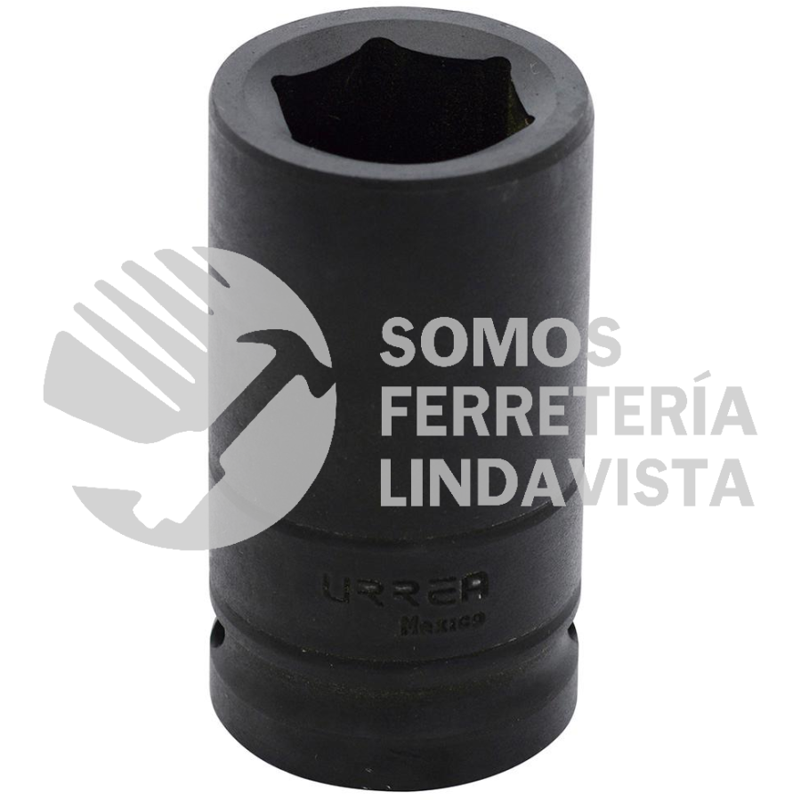 7536ML DADO DE IMPACTO LARGO CUADRO DE 3/4", 6 PUNTAS, METRICO, 36 MM URREA