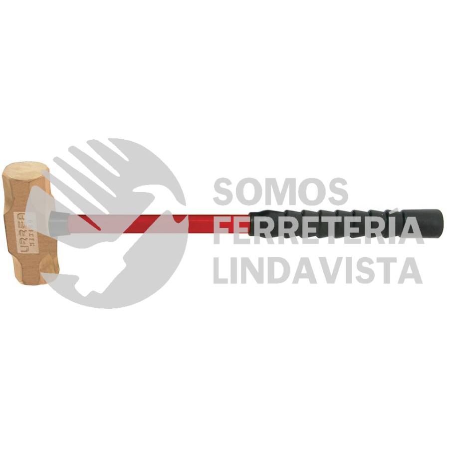 UH74FGS MARRO DE BRONCE-ALUMINIO ANTICHISPA DE 18LB CON MANGO LARGO DE ...